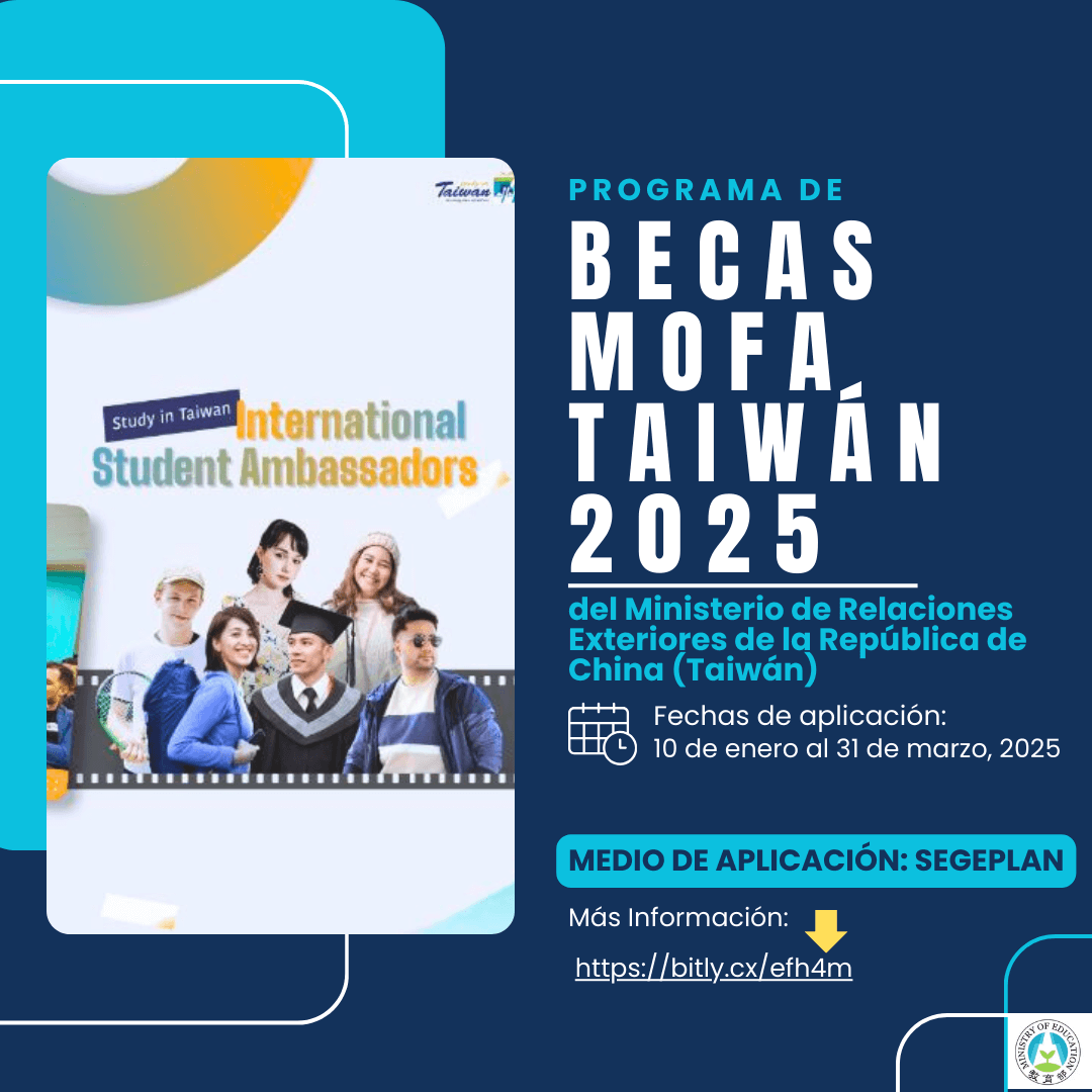 BECA MOFA 2025: Convocatoria Para Guatemaltecos | BecasGuatemala.com